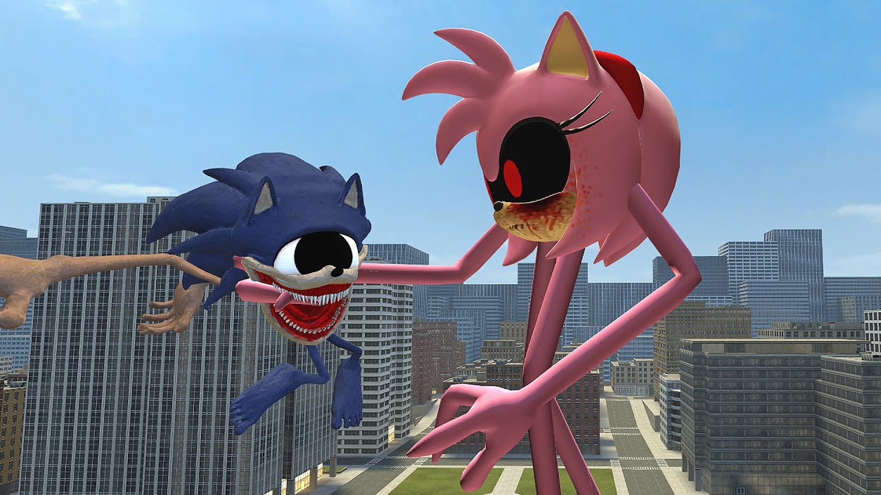 NEW SONIC AMY.EXE INNYUME SMILEY'S VS ALL SHIN SONIC TAPES FAMILY INTO ...