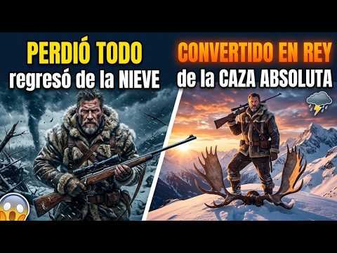 Perdió todo en la tormenta pero regresó de la nieve convertido en el rey de la caza absoluta
