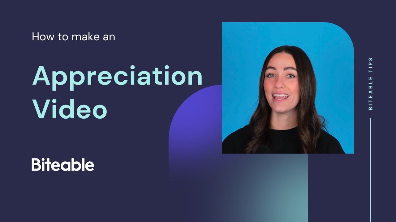 How to make an appreciation video - YouTube