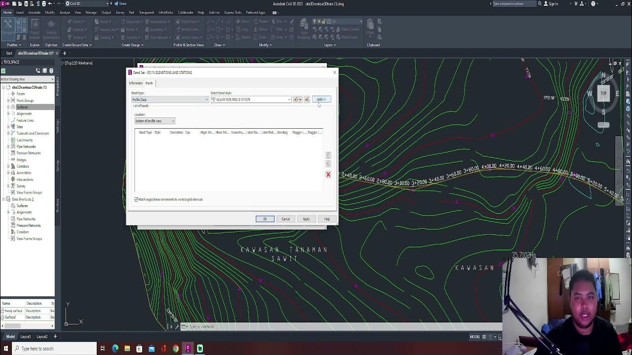 Tutorial Civil 3D for beginner - YouTube
