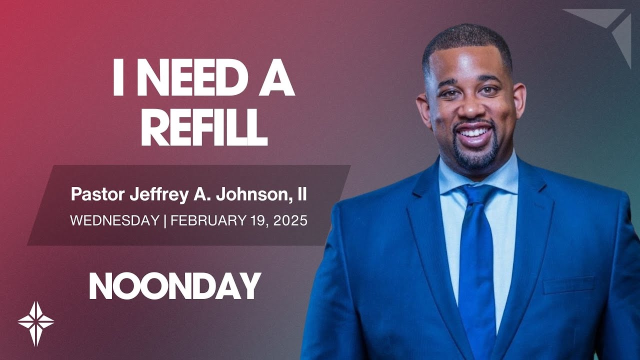 I NEED A REFILL (Wednesday Noonday) - YouTube