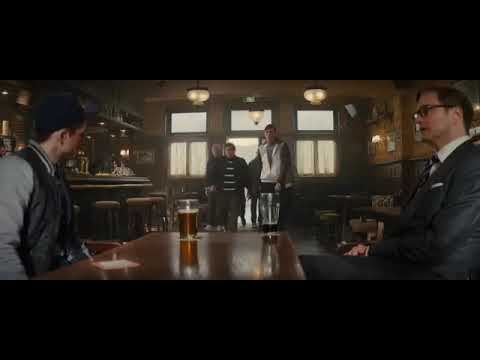 kings man bar fight scene - YouTube