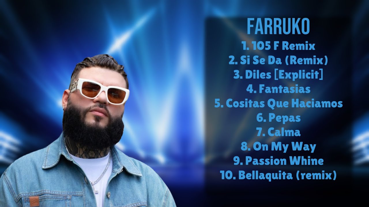 Farruko-Chart-toppers roundup for 2024-Premier Songs Compilation ...