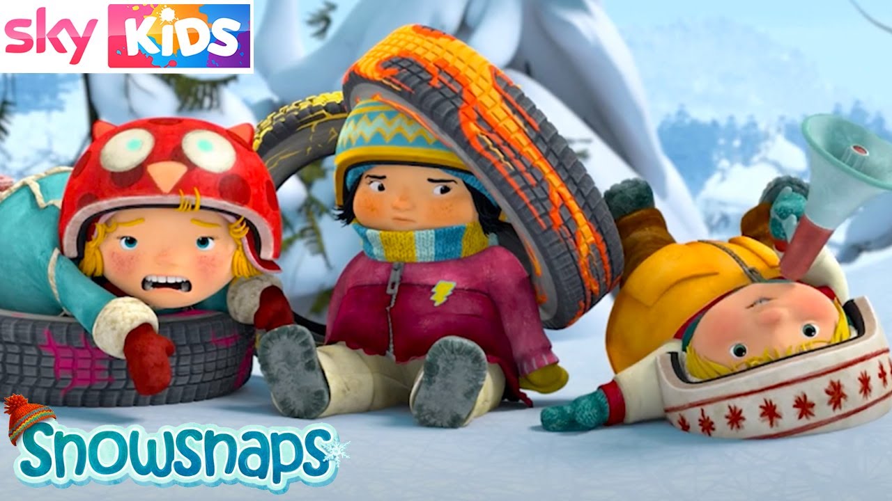 Snowsnaps - Race Cars - full episode compilation - Sky Kids - YouTube