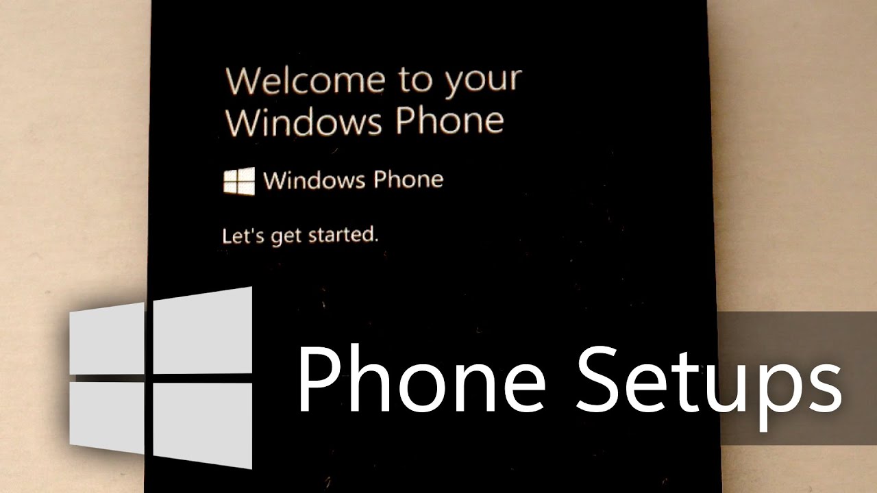 Windows Phone Setup UIs (8.0 - 10 Mobile) - YouTube