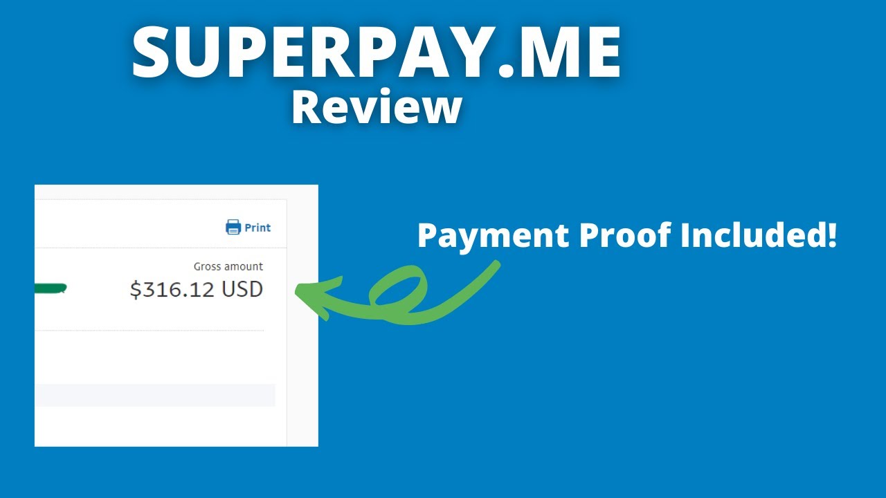 Superpay.me Review - Full Honest Tutorial w/ Payment Proof - YouTube