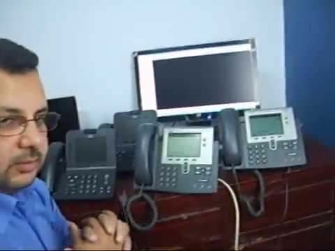 Cisco SCCP IP Phone 7942 - YouTube
