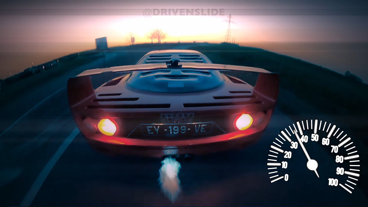 Ferrari F40 360 Cam Drive With Added Tachometer - YouTube