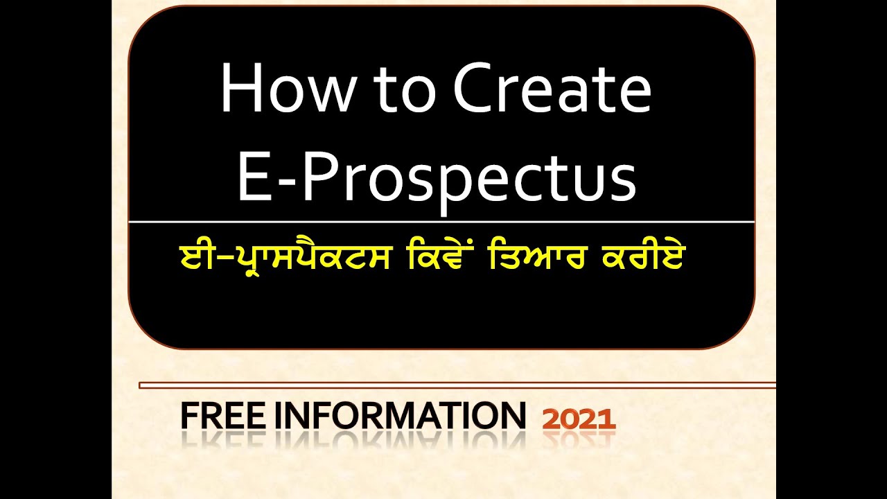 How To Create E Prospectus In MS WORD Easily YouTube how-to-create-e-prospectus-in-ms-word-easily-youtube