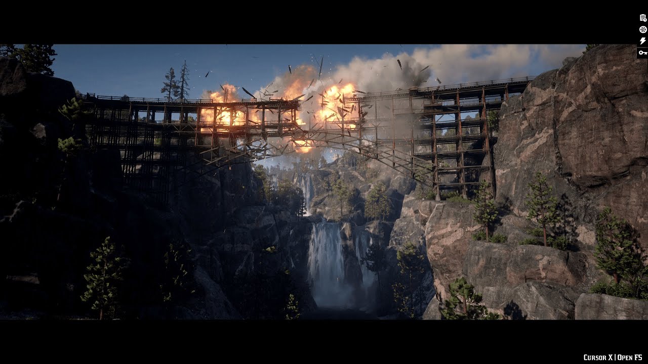 Blowing railway bridge using dynamite. RDR2 in 2021. - YouTube