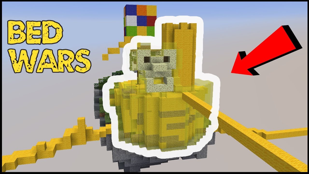 Building an INVINCIBLE FORT in BED WARS - YouTube