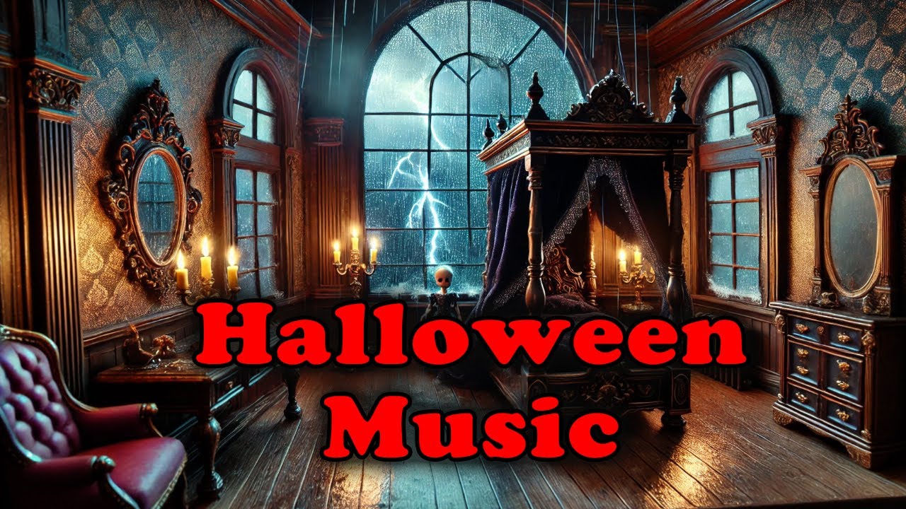 Haunted Dollhouse Halloween Music Playlist | Eerie Instrumental Music ...