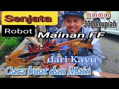 Mainan ff Kayu dan Karet#ffnewevent #robot Cara Buat fan Mainnya - YouTube