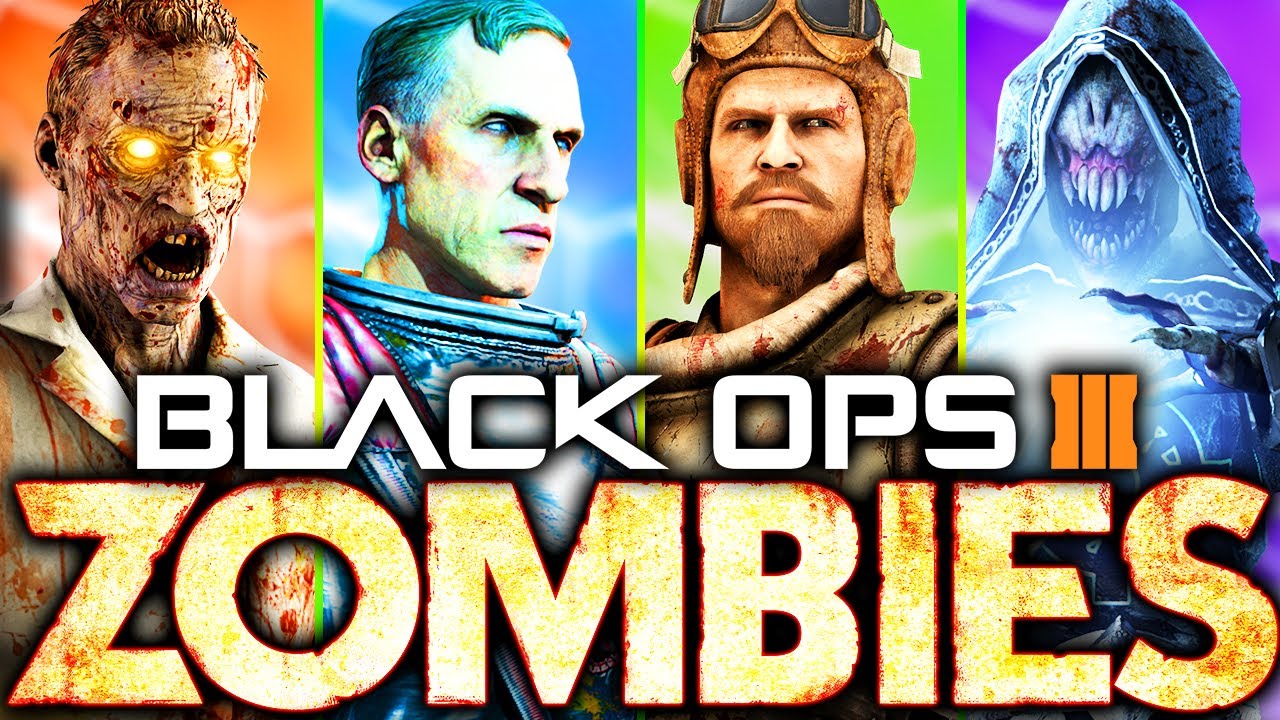 🔴All BO3 ZOMBIES EASTER EGGS! (First Zombies Stream in 2 Months!) [Call ...