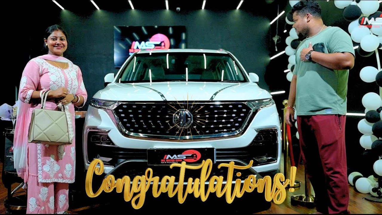 MG Hector Car Delivery at @msmotorindia | Delivery Experience & Happy ...
