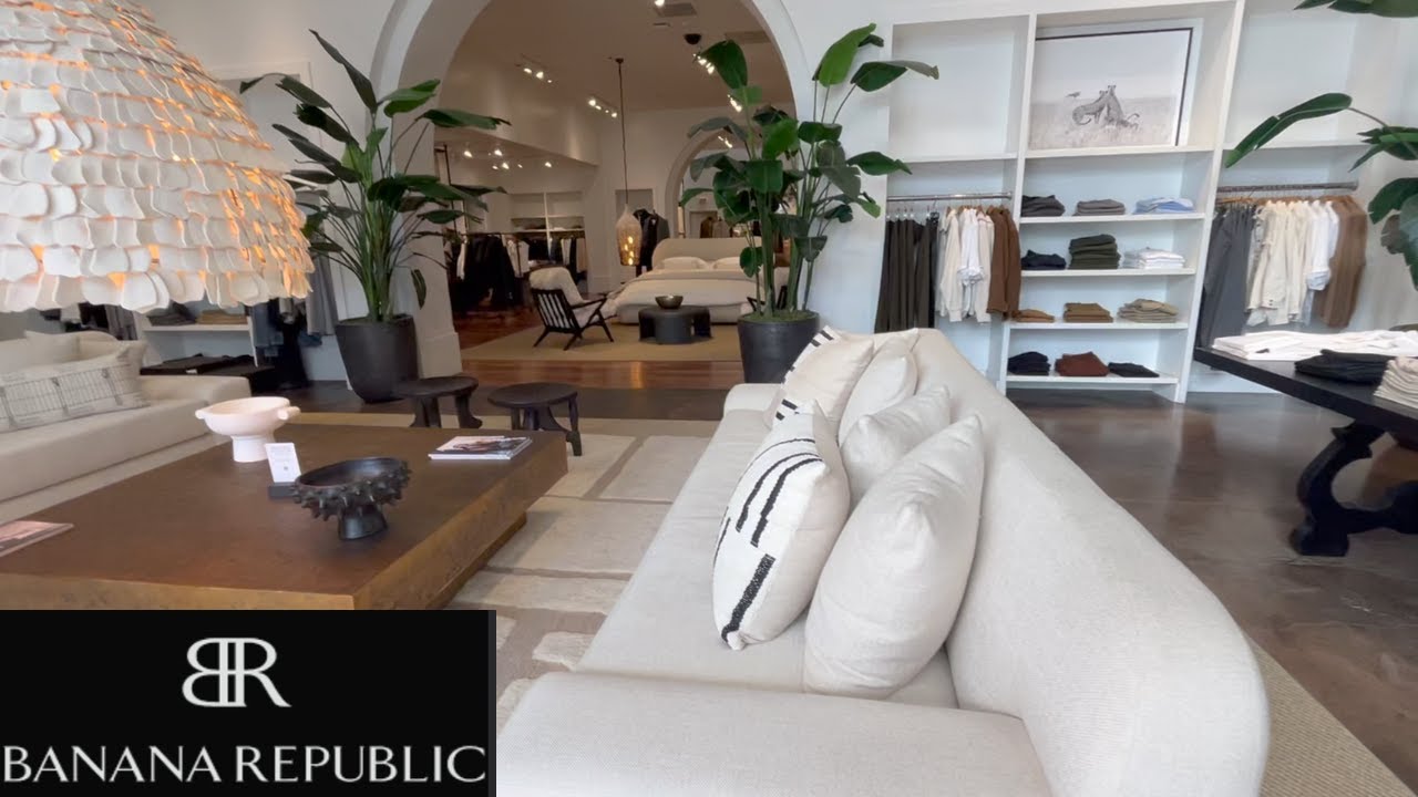 SHOP WITH ME BANANA REPUBLIC STORE- 2024 - YouTube