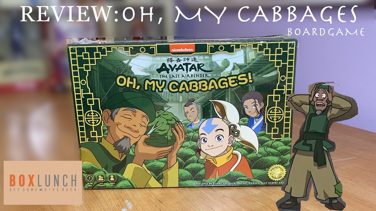 UNBOXING & REVIEW: OH, MY CABBAGES! - Avatar: The Last Airbender ...