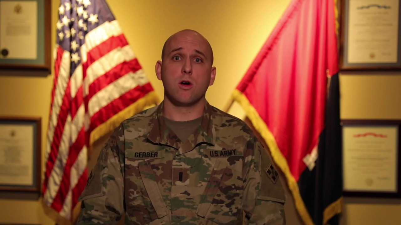 Soldier & Family Readiness Liaison - 1LT Kyle Gerber - YouTube