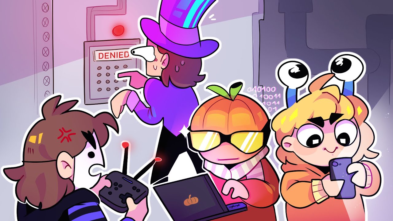 Zombey und seine Freunde hacken ganz London. - YouTube