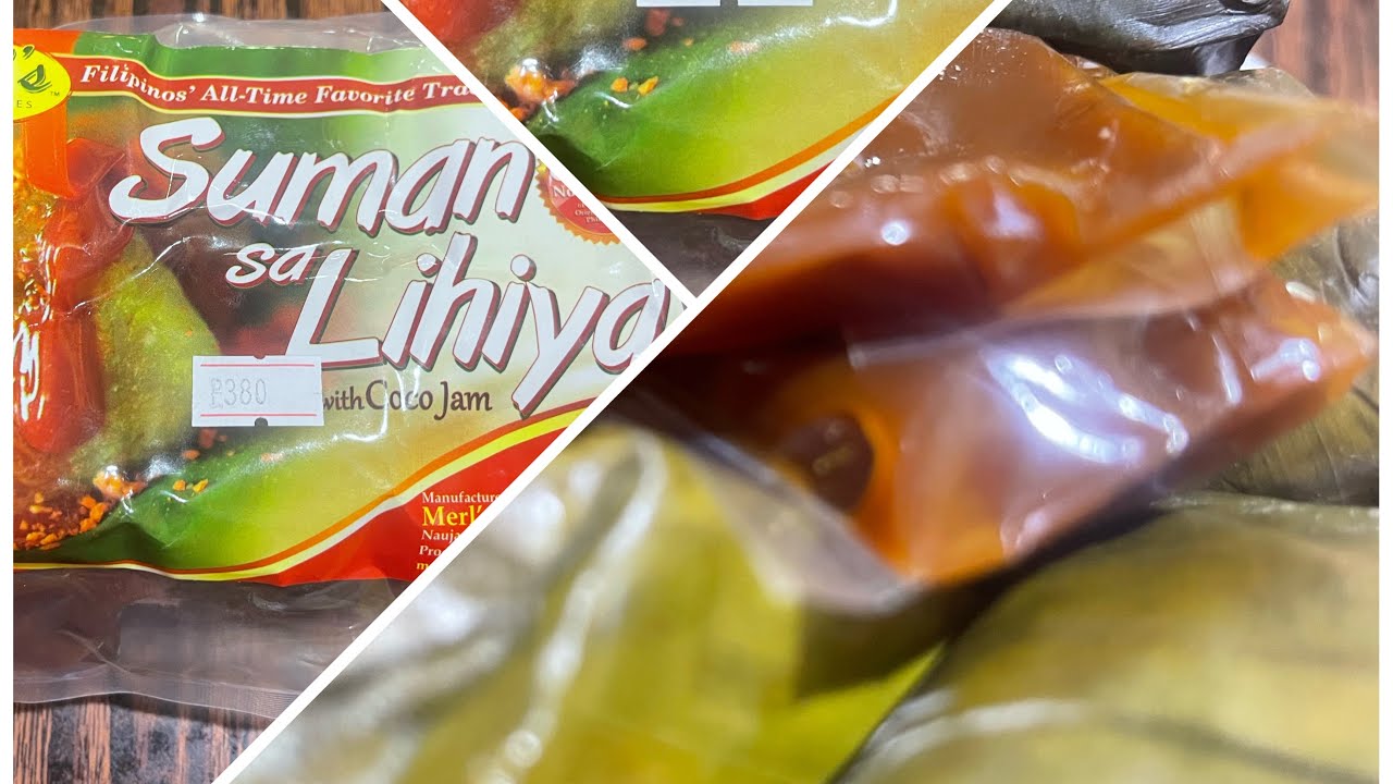 SUMAN SA LIHIYA | NATIVE DELICACIES | PASALUBONG | KAKANIN - YouTube