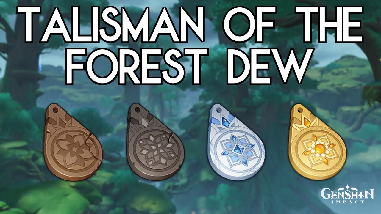 Farm Talisman of the Forest Dew Genshin Impact - YouTube