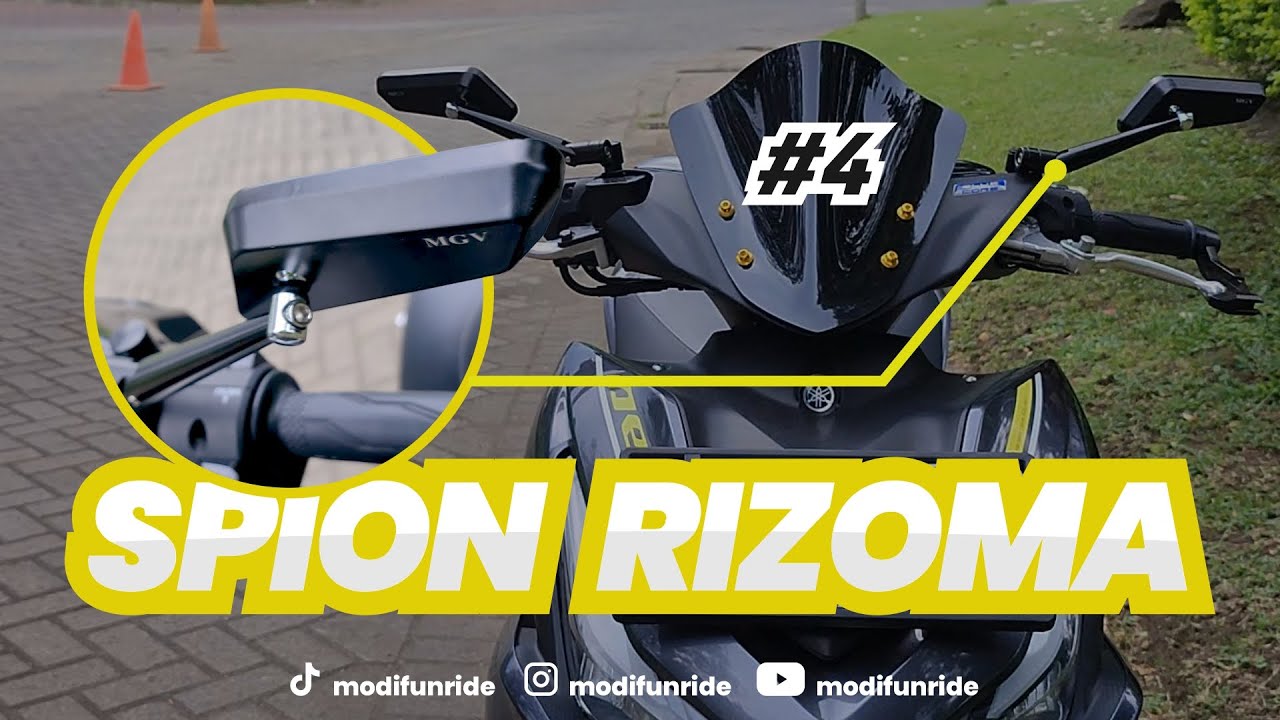 MODIFIKASI AEROX UNDER 150K - EPS SPION RIZOMA MGV l #4 - YouTube