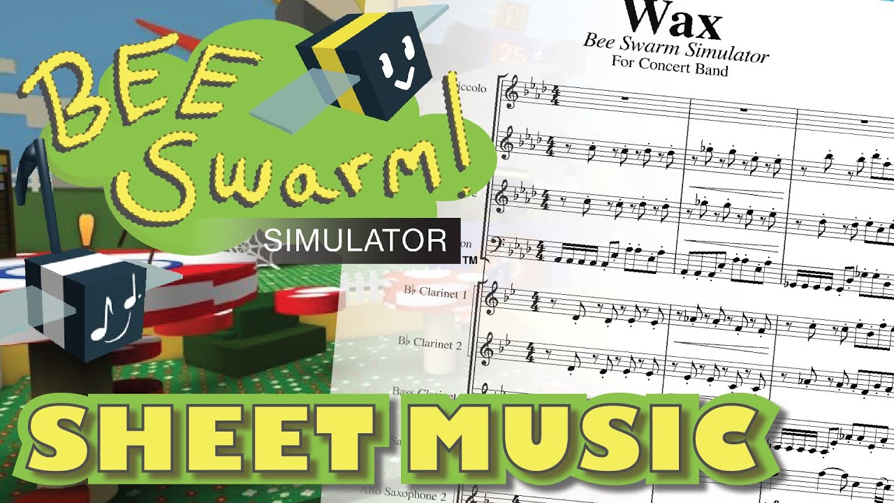 Wax - Bee Swarm Simulator | Concert Band Arrangement - YouTube