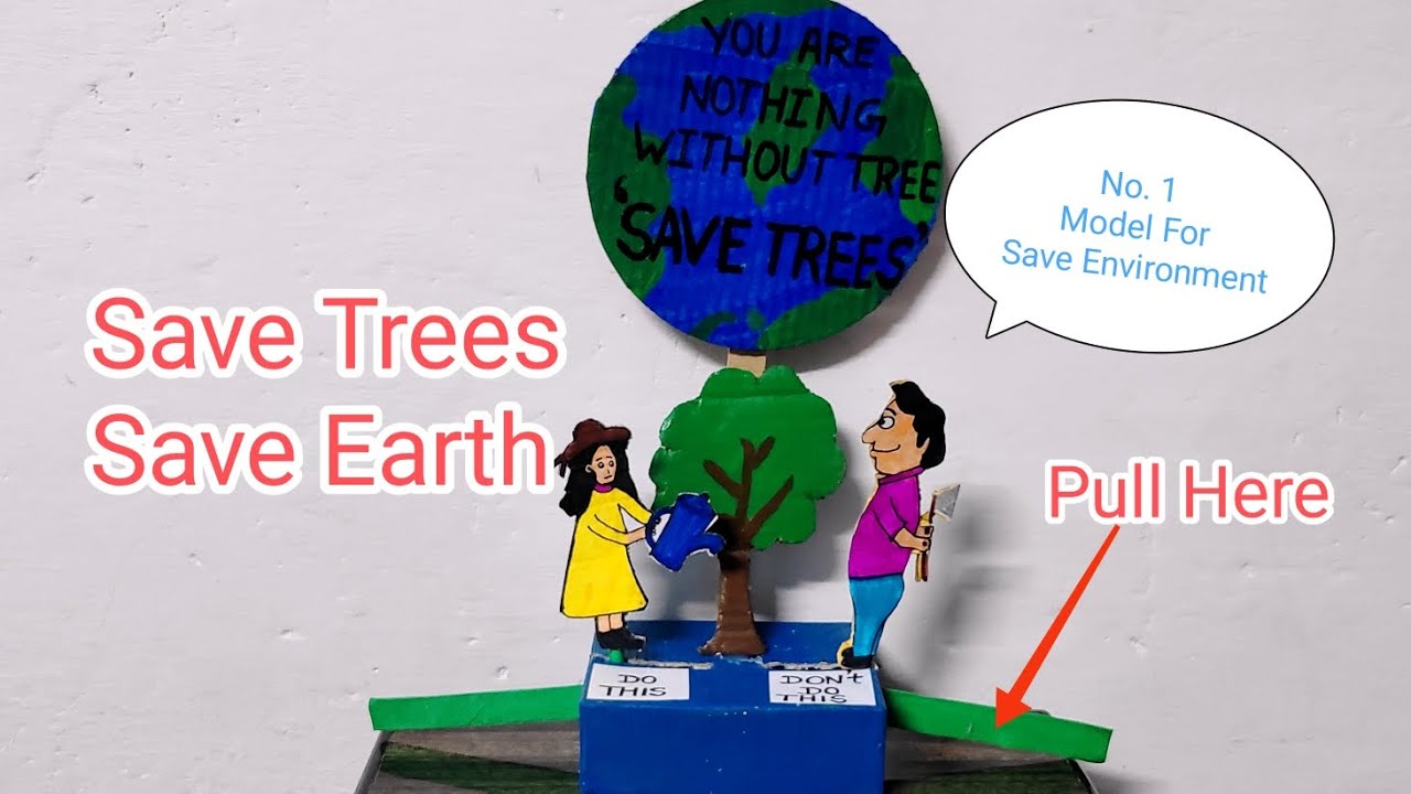 Save Tree Model For Environment Day Earth Day#Environmentday# ...