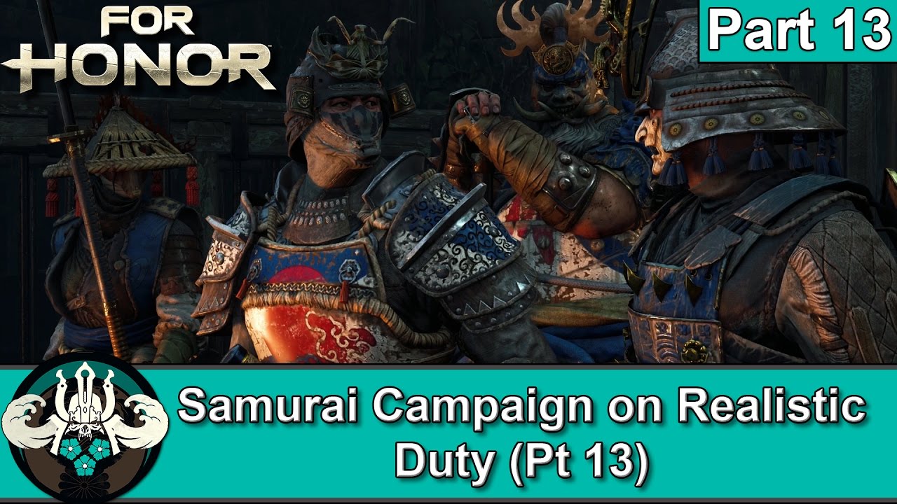 For Honor Samurai Campaign Walkthrough on Realistic Part 13 Orochi ...