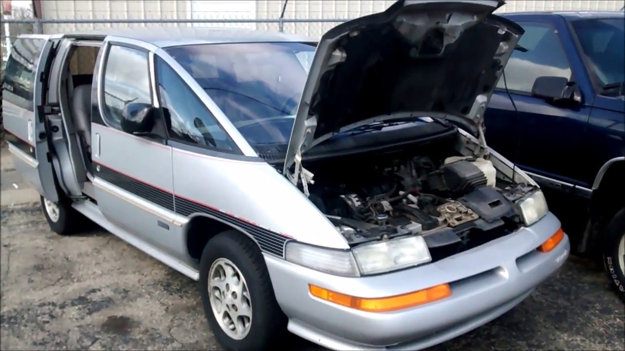 1993 Oldsmobile Silhouette (dustbuster) minivan - YouTube