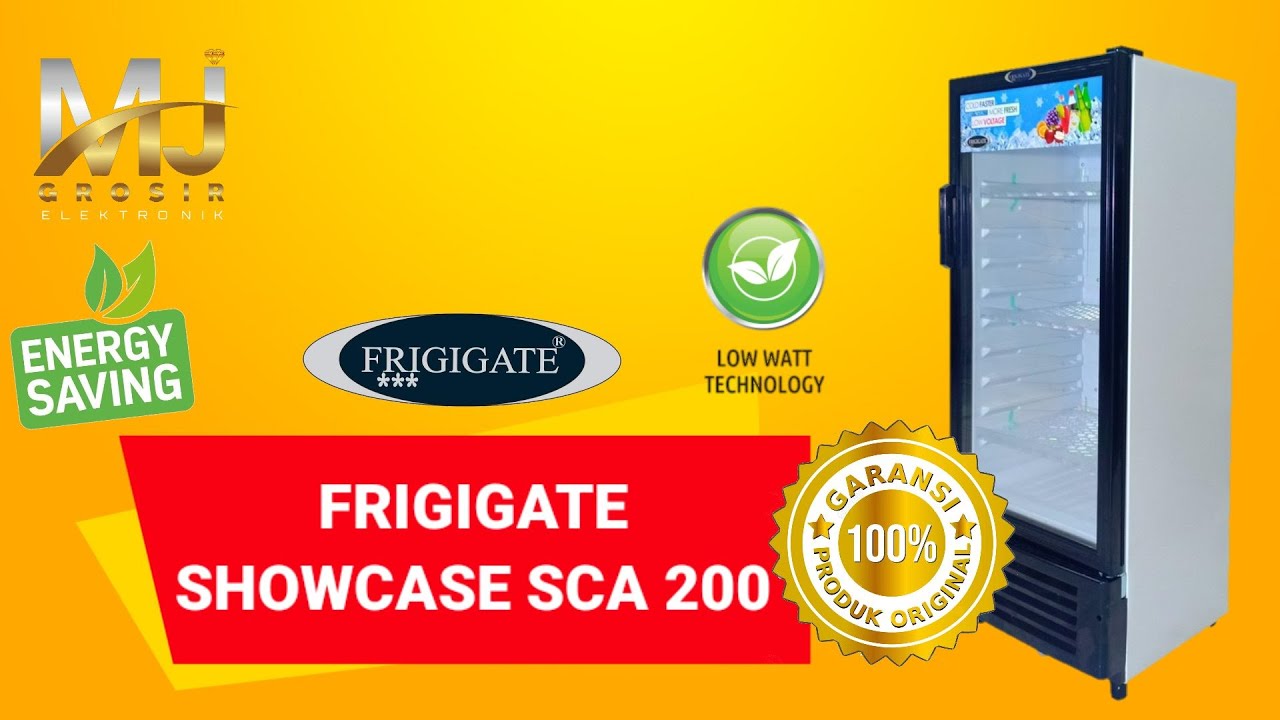 FRIGIGATE SHOWCASE SCA 200 - YouTube