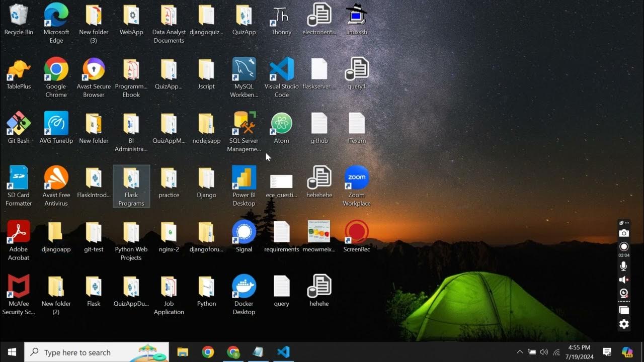 Creating a simple website using Python Django Webframework - pt.1 - YouTube