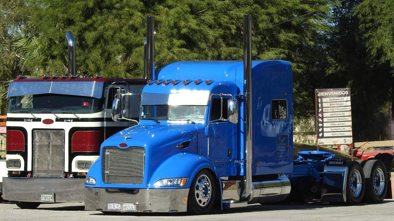 Peterbilt 386 & 362 de Smith Transport - YouTube