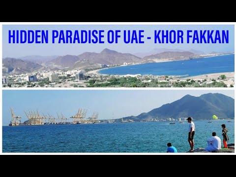 Hidden Paradise of UAE | Khor Fakkan Mountains and Corniche Beach ...