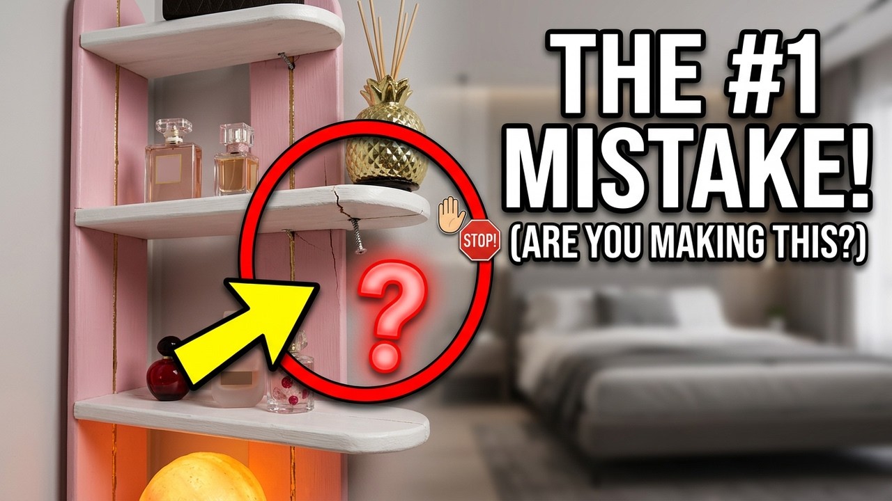 DIY Pallet bedroom shelf - YouTube