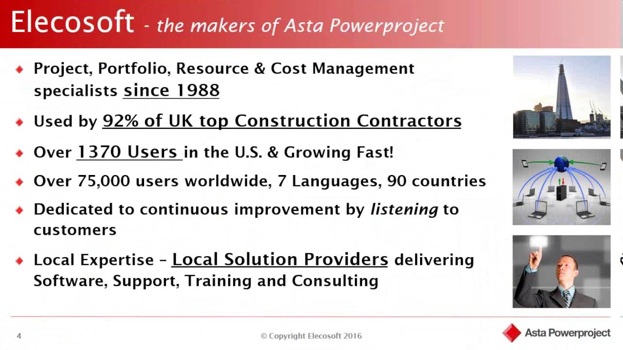 Switch from P6 to Asta Powerproject - YouTube