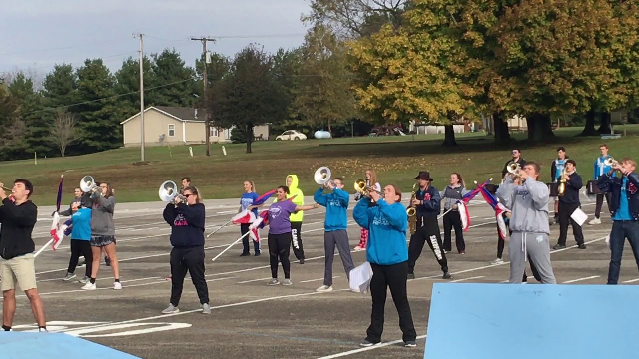 BNL Marching Stars - Final Ripple run-through morning of state ...