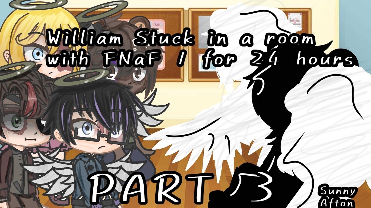 William Stuck In A Room With FNaF 1 for 24hrs | 3/4 | Sunny Afton - YouTube