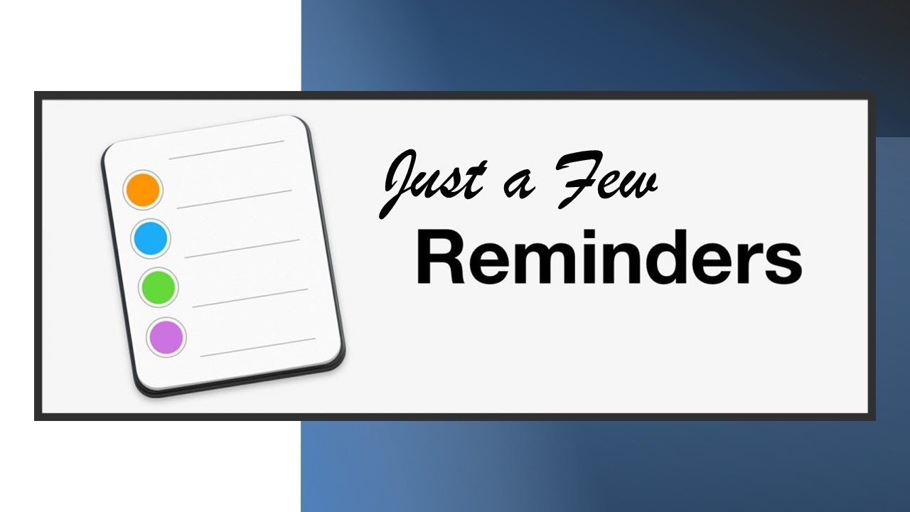 7-24-22 "Just a Few Reminders" - Sermon - YouTube