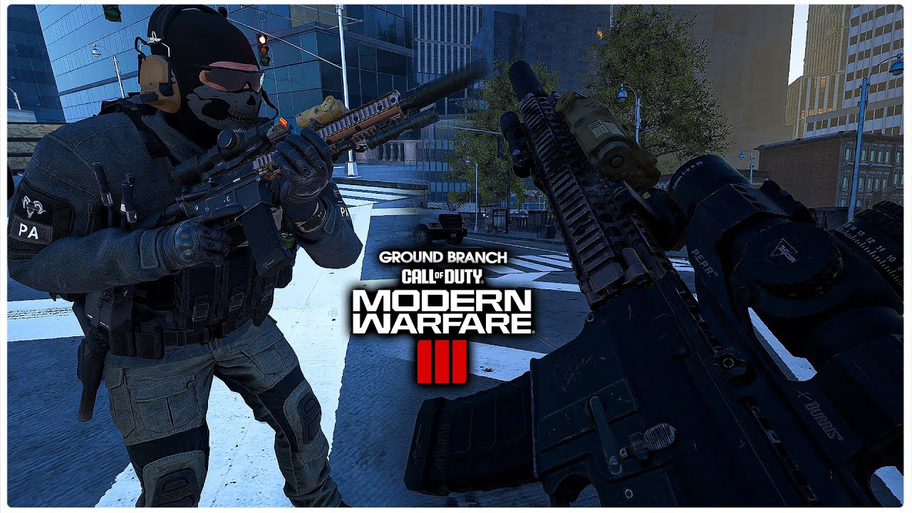 CALL OF DUTY MODERN WARFARE 3 Ghost Loadout In GROUND BRANCH V1033 ...