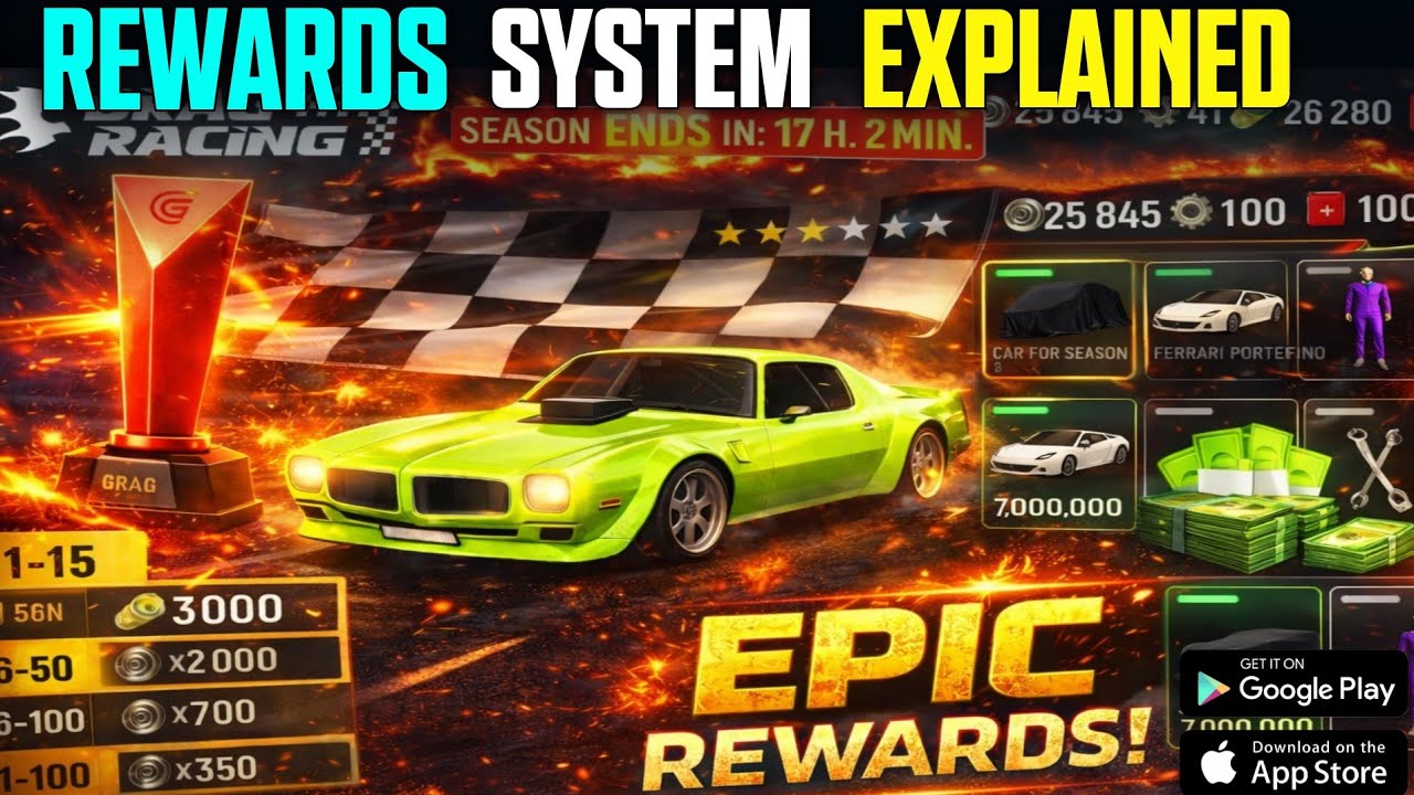 🚨 DRAG RACE EVENT REWARDS EXPLAINED! How to Get BEST Prizes — Grand ...