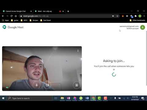 Logging into Google Chat and Google Meet troubleshoot - YouTube
