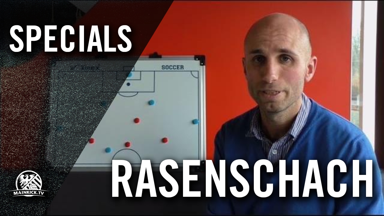 Rasenschach mit Benjamin Sachs (Chefscout SG Rot-Weiss Frankfurt ...