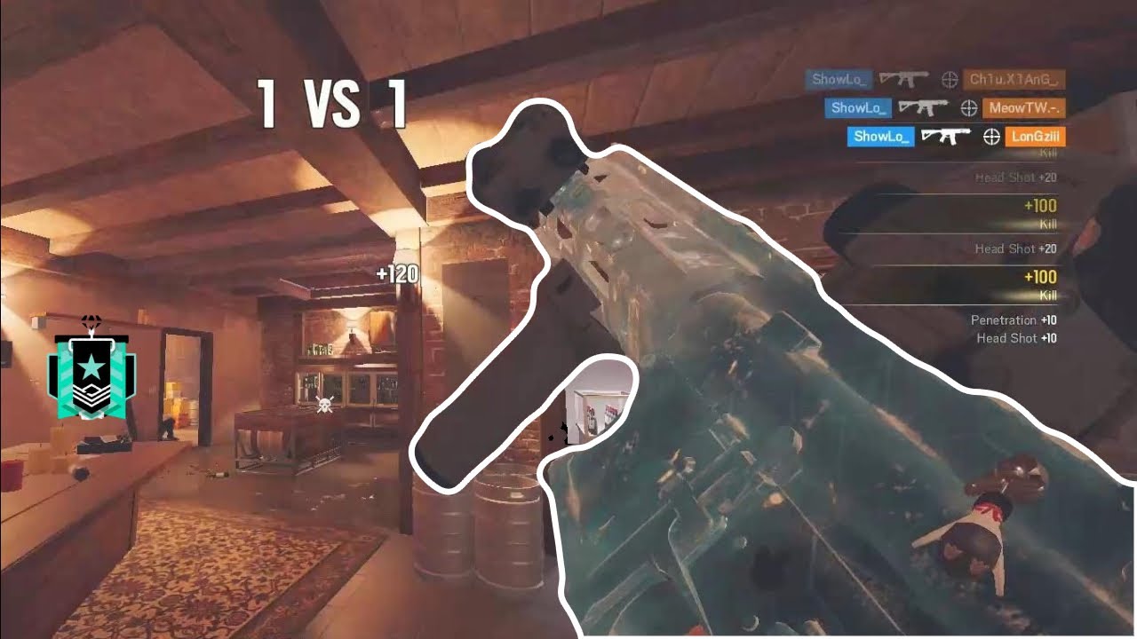 The 1v4 ACE CLUTCH with R4C Black Ice - Rainbow Six Siege - YouTube