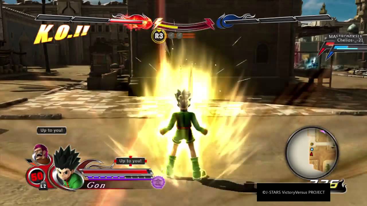 J-Stars Victory Vs+ Gon's Janken - YouTube