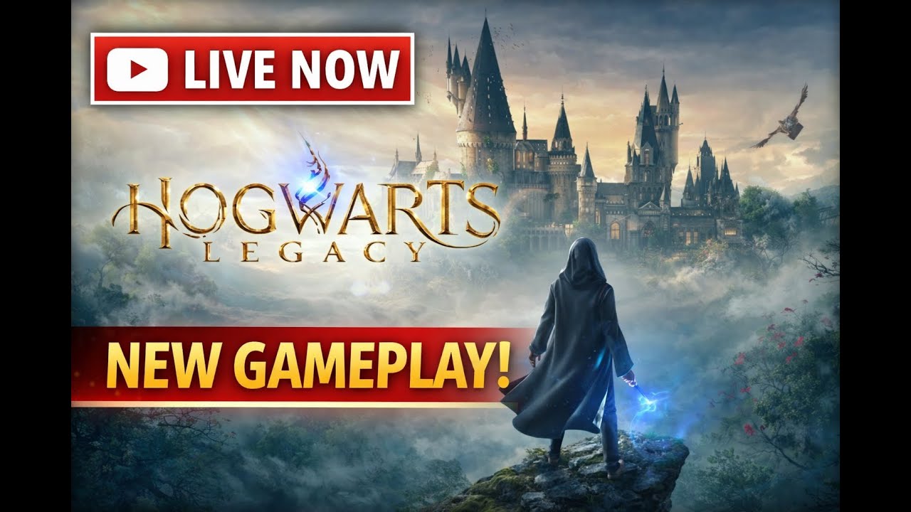 Welcome To Hogworts ii HOGWORTS LEGACY PART - 1 LIVE STEAM - YouTube