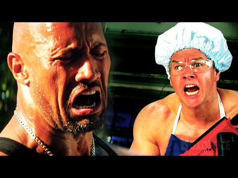 Can you smell what the Rock is cooking? (body parts...) | Pain & Gain | CLIP