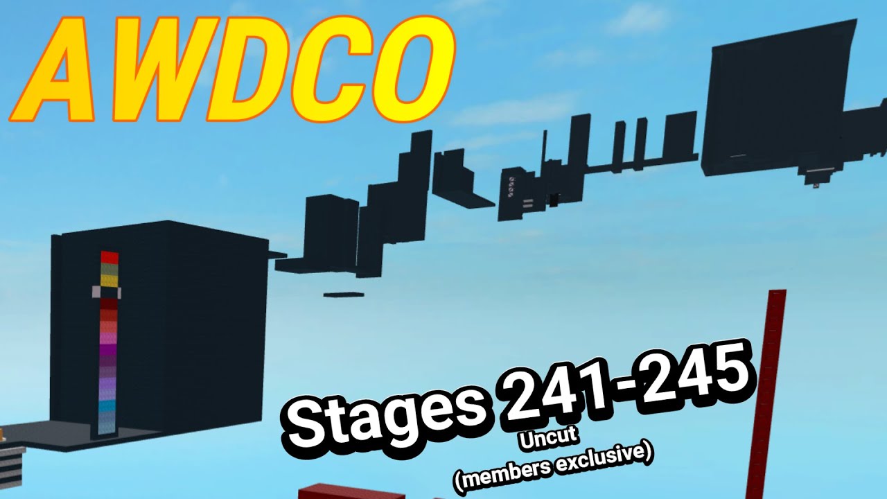 Aio's Wraparound Difficulty Chart Obby: Torment Stages 241-245 [Uncut ...