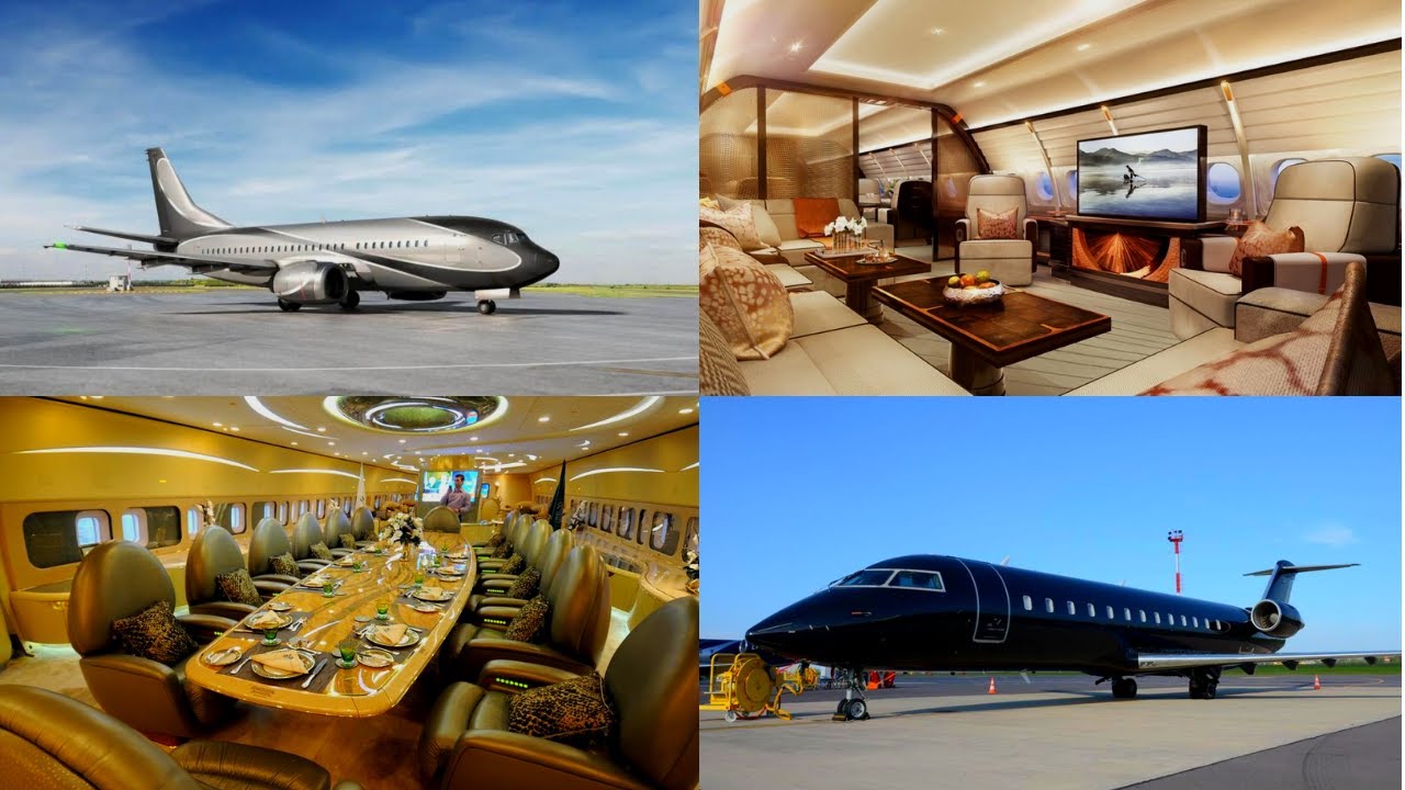 Unbelievable Interiors: Inside the Most Expensive Private Jets! - YouTube