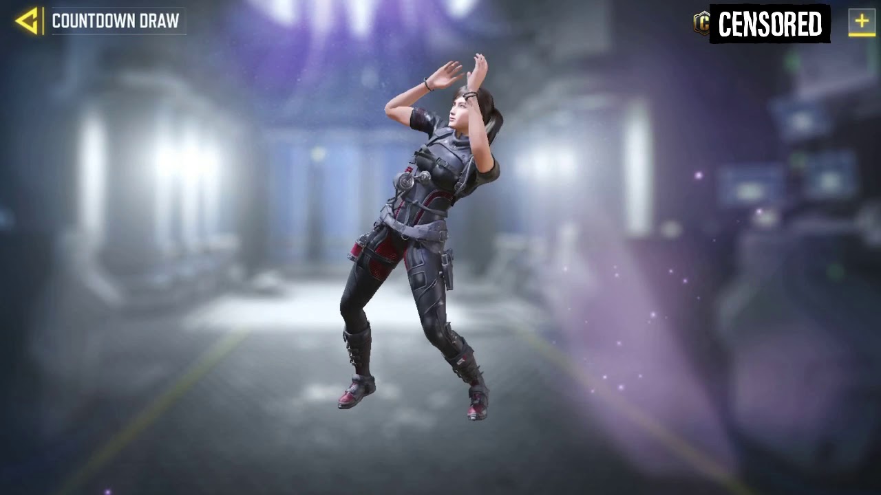 Outer Space Shuffle Dance codm - YouTube